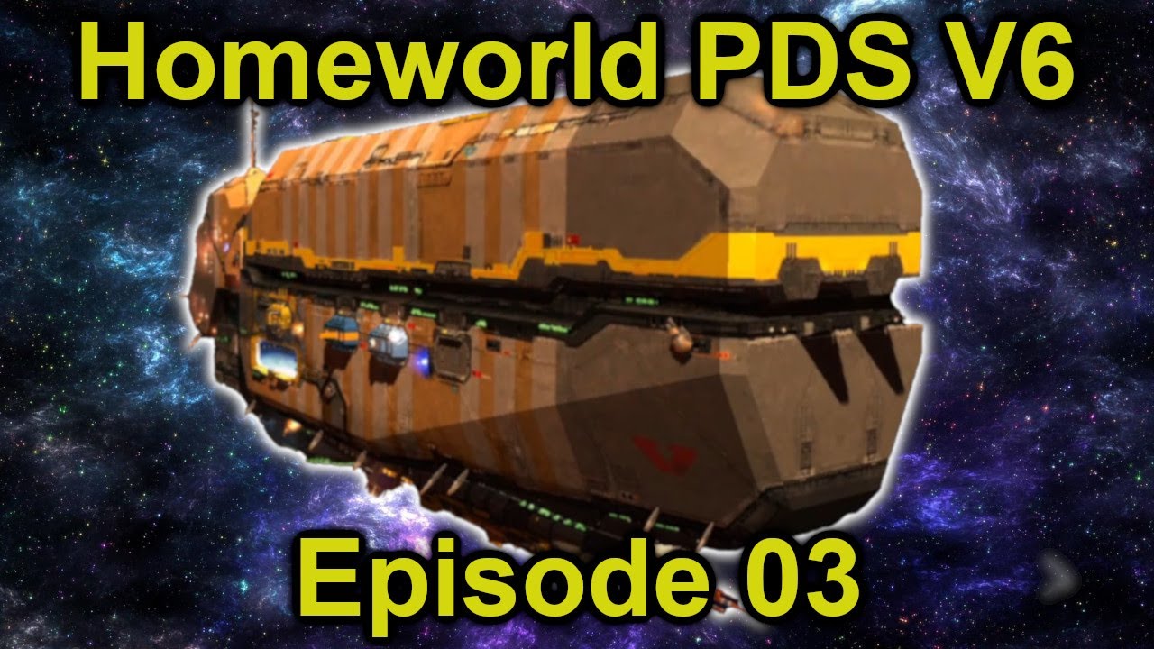 Destroying the Vaygr Shipyard and Carriers! Homeworld 2 PDS V6 Mod ...