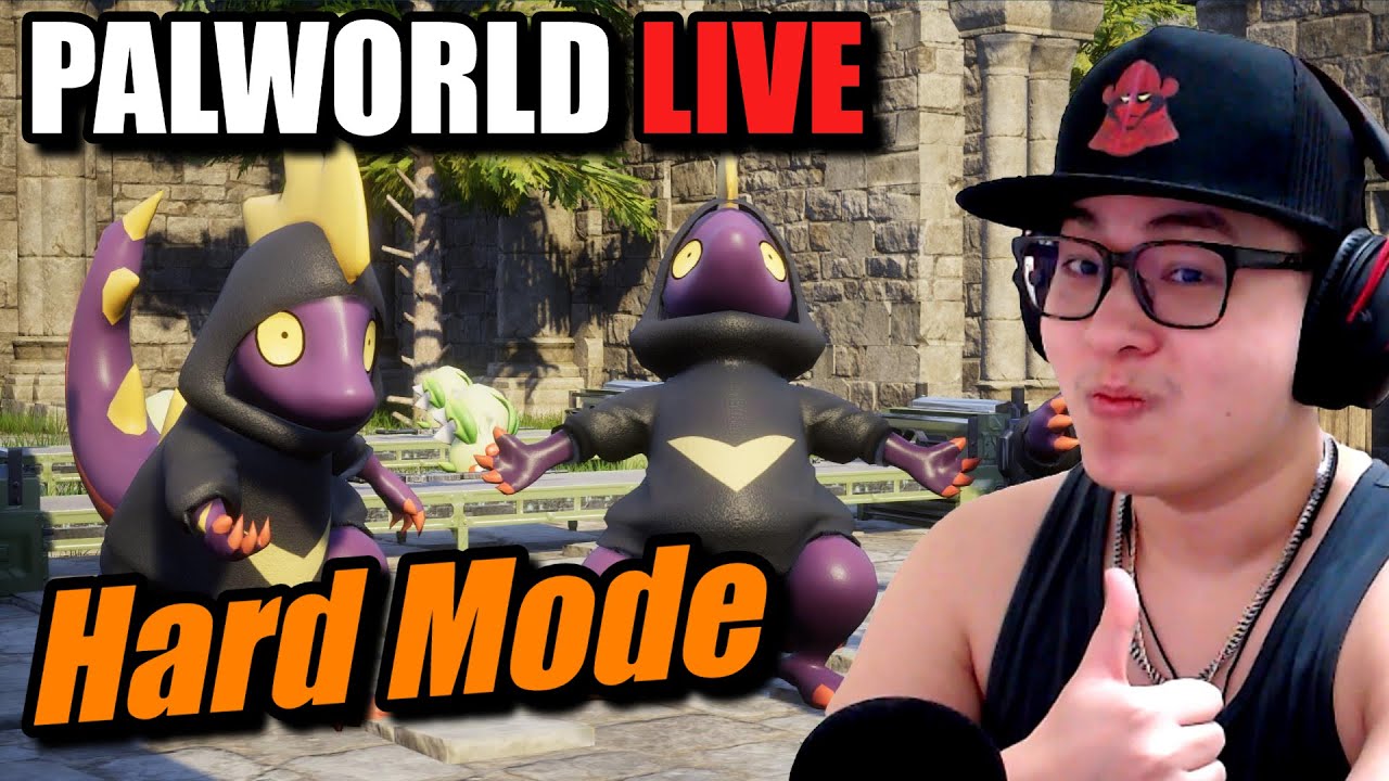 🔴 Palworld LIVE | Trying out a Hard Mode World with my Morning Team ...