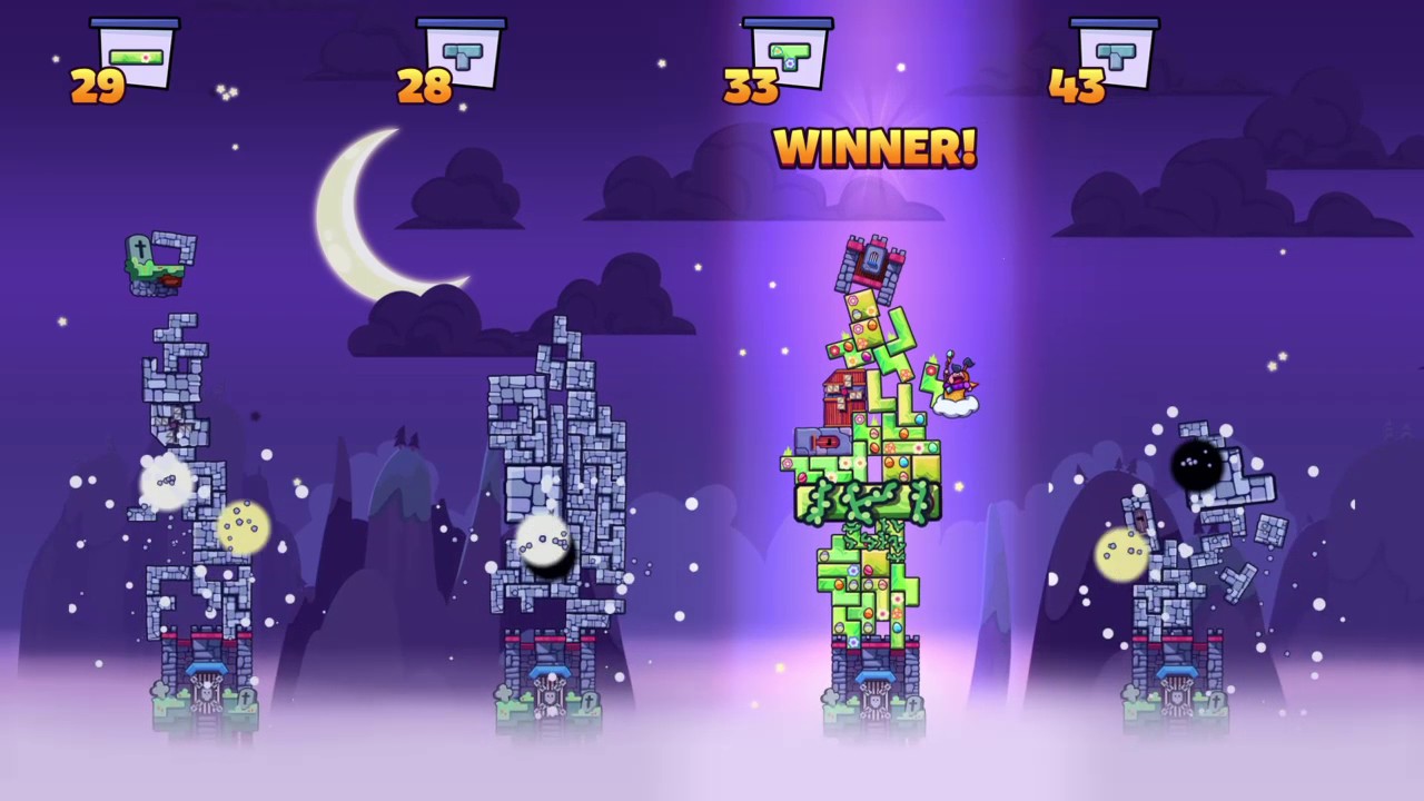 Gameplay Tricky Towers online cup #2 - YouTube