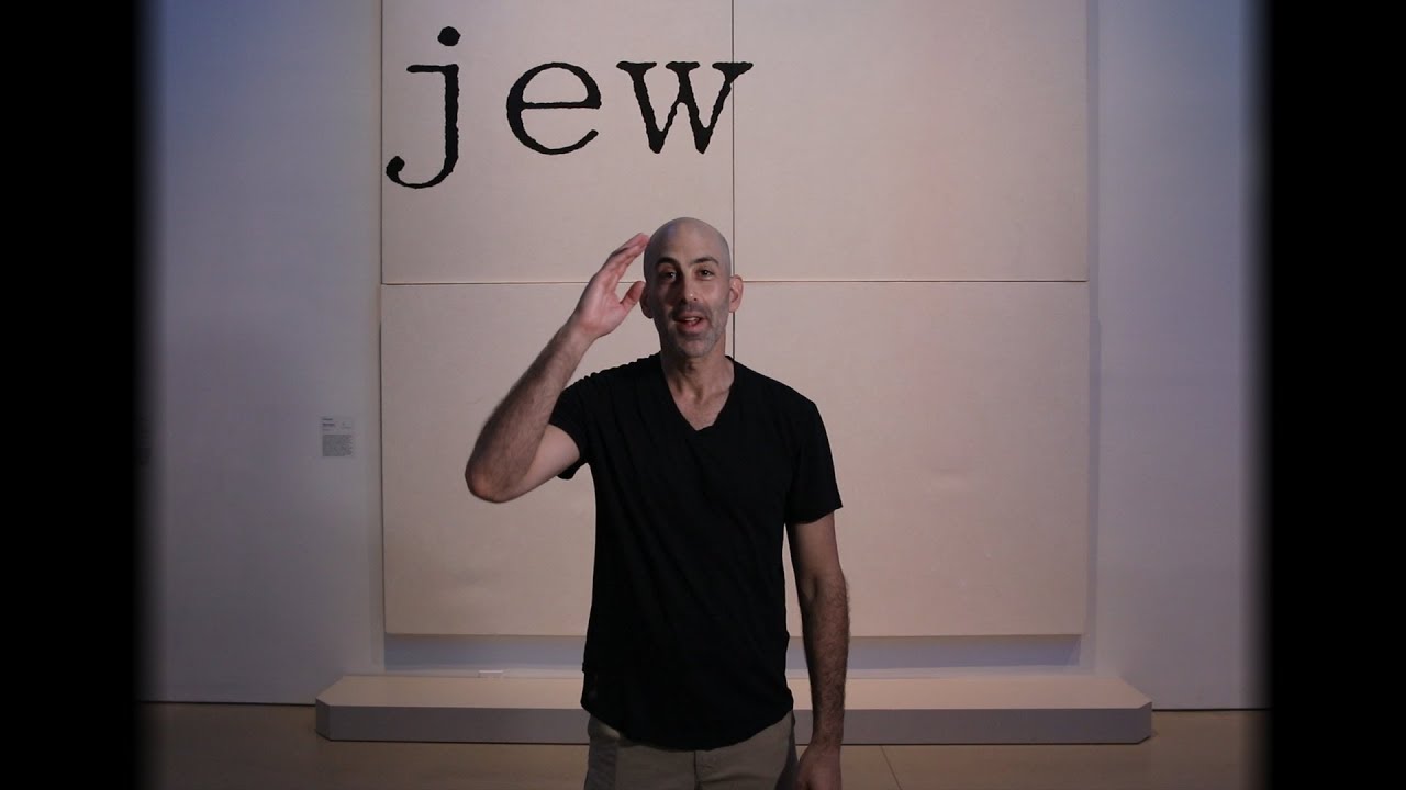 Poet Douglas Ridloff Responds to Untitled (jew) in ASL - YouTube