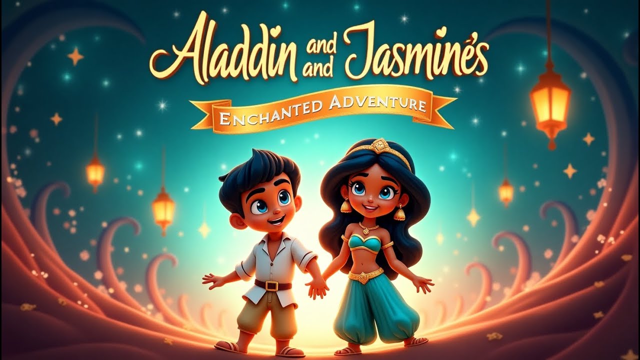 Aladdin and Jasmine's Enchanted Adventure | Fairy Tales & Bedtime Kids ...