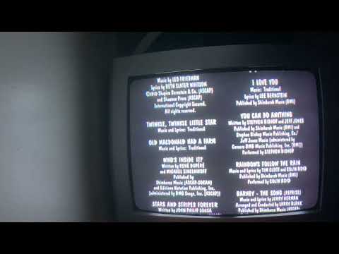 Closing to Barney's Great Adventure The Movie 1998 VHS