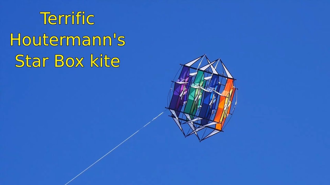 Houtermann's Star Box kite - YouTube