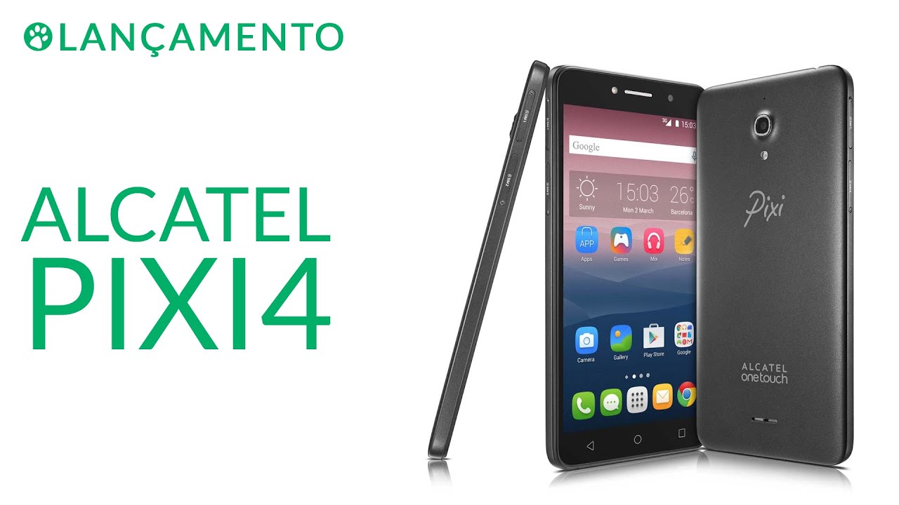 Lançamento da linha de Smartphones Alcatel PIXI4 - YouTube