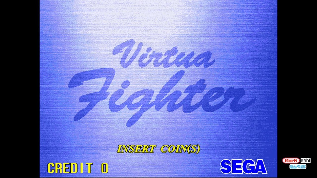 Virtua Fighter - (Kage) Full Game Playthrough and Ending. Sega Astro ...