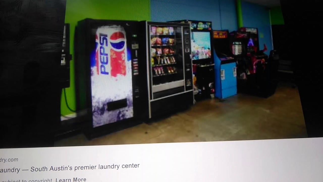 Arcade Games At Laundromat - YouTube