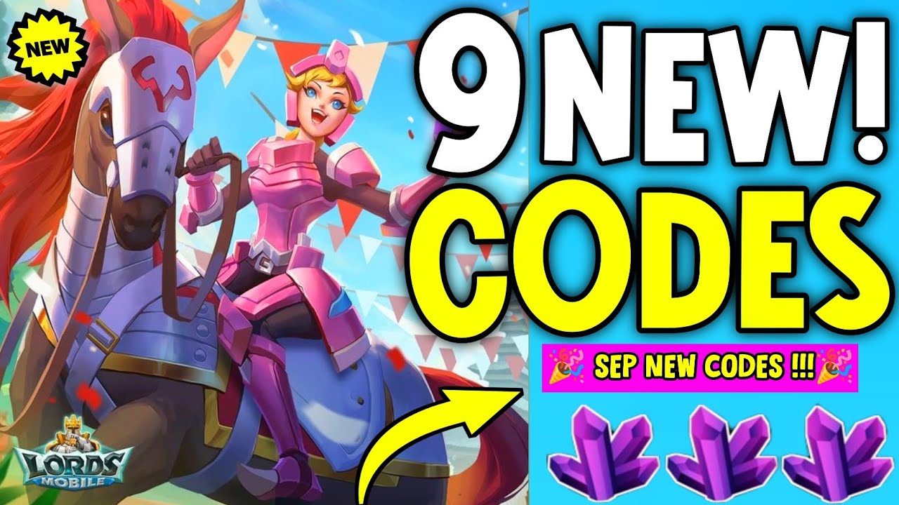 💥Sep!!💥*NEW* CODES! LORDS MOBILE REDEEM CODES IN 2024 - CODE LORDS MOBILE - LORDS MOBILE CODES ...