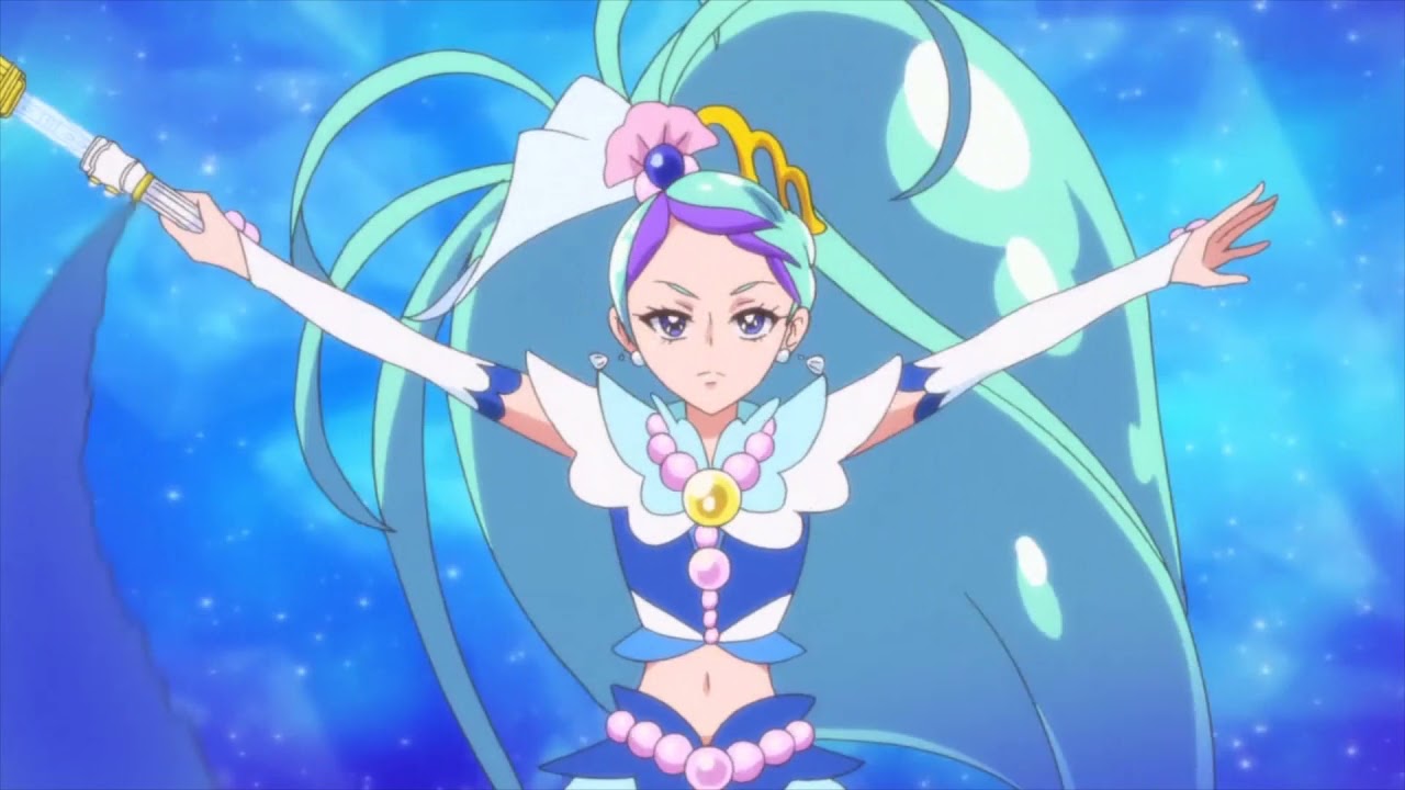 [1080p] Precure Frozen Ripple (Cure Mermaid 2nd Attack) - YouTube