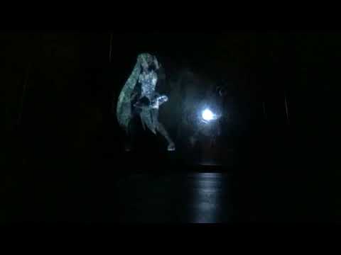 Look over here, baby hologram projecter - YouTube