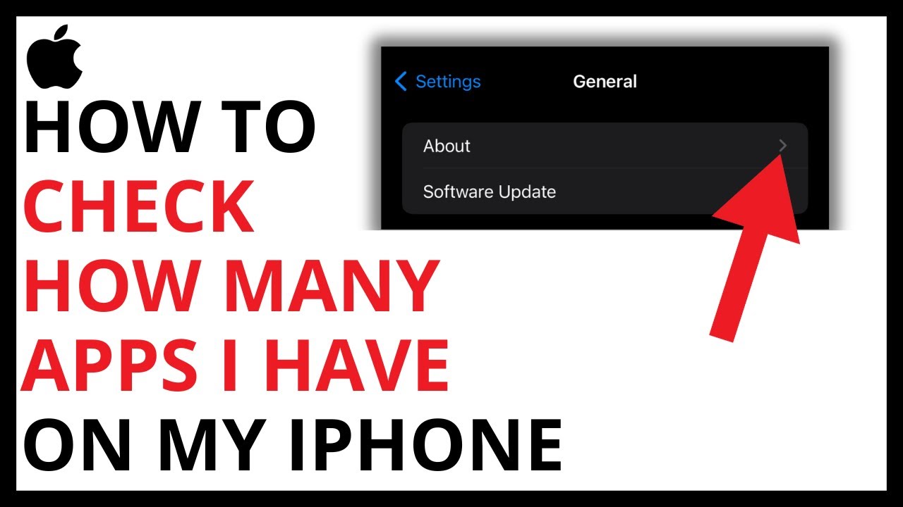 How to Check How Many Applications I Have on My iPhone [QUICK GUIDE ...