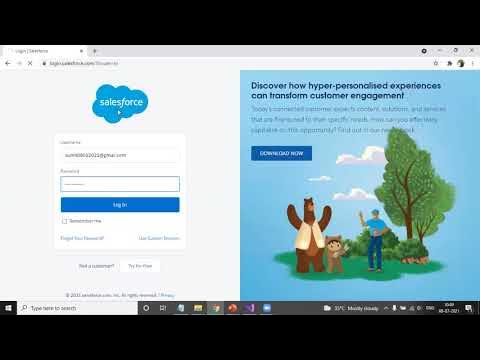 Salesforce REST API Integration: How to make Rest request from Dot Net to Salesforce - YouTube