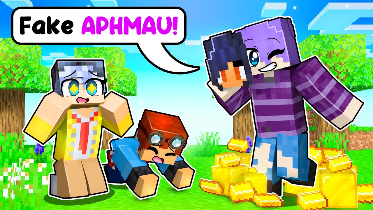 Pranking my Friends as APHMAU In Minecraft! - YouTube