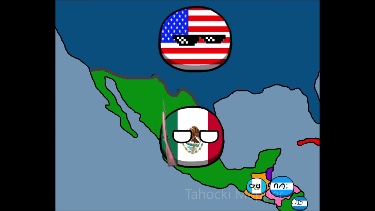 History of Mexico (every year) Countryballs Historia de Mexico - YouTube