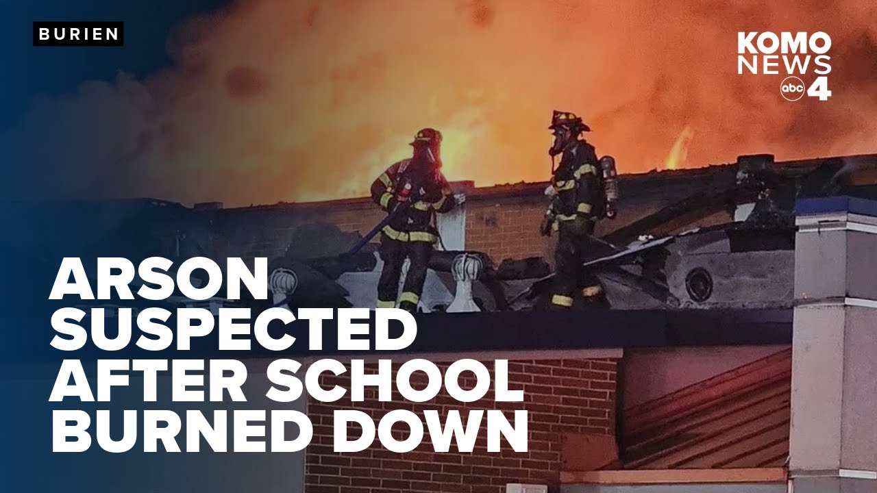 Arson suspected cause in destructive fire at former elementary school ...