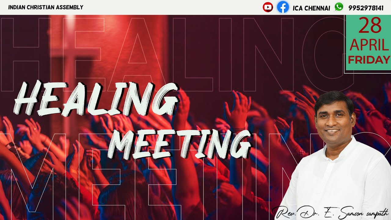 LIVE | HEALING MEETING | 28-04-23 - YouTube