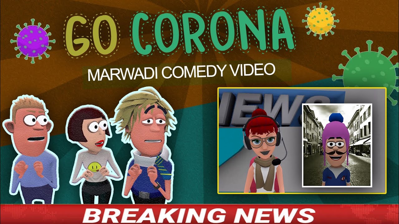 Go Corona || Marwadi Cartoon Comedy || Chintya Pintya Show - YouTube
