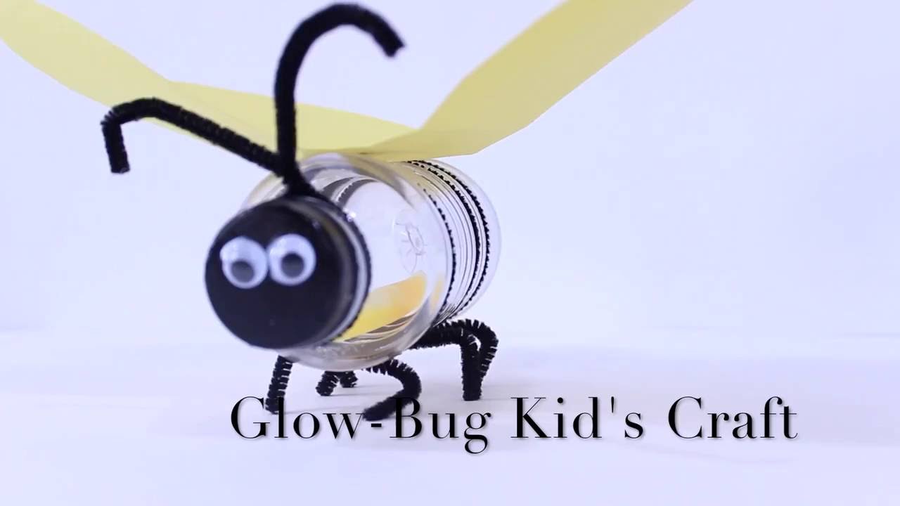 Glow Bug Kid's Craft - YouTube