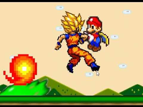 Mario vs goku - YouTube