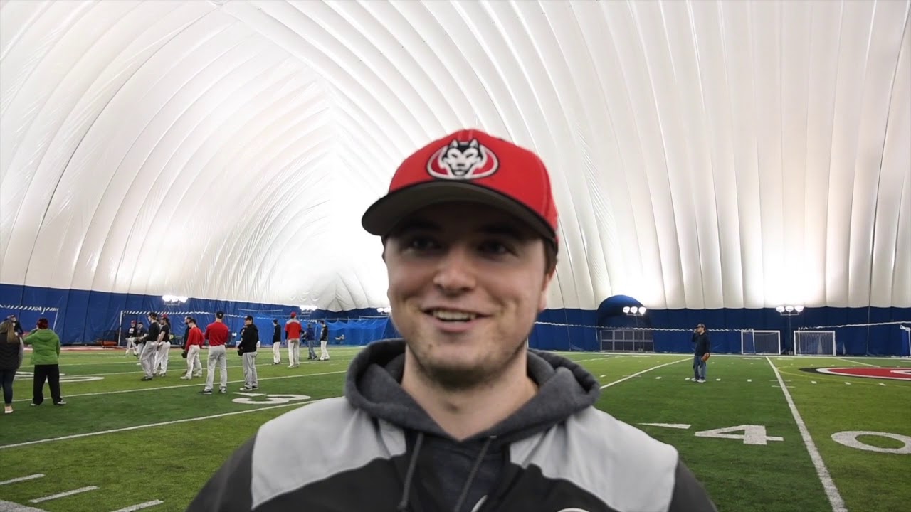 St. Cloud State Baseball Shannon Ahern interview on Feb. 6, 2020 - YouTube