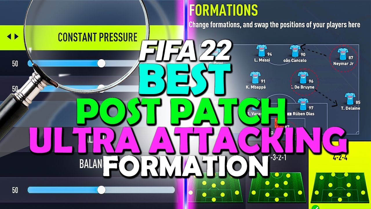 Why 4-2-4 is the MOST META ULTRA ATTACKING FORMATION POST PATCH in FIFA ...