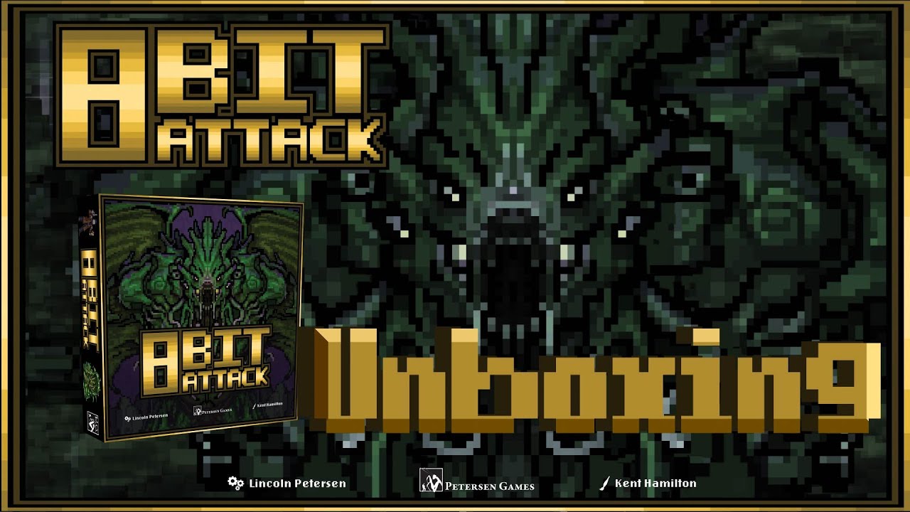 Sandy opens the first copy of 8-Bit Attack! - YouTube