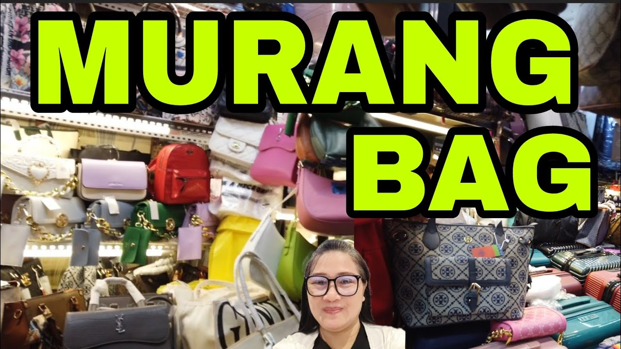 BILIHAN NG MGA MURANG PREMIUM BAG SA BACLARAN - YouTube
