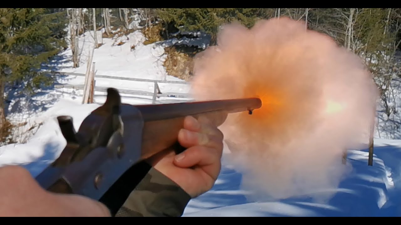 Rolling Block 20 Gauge Shotgun - YouTube