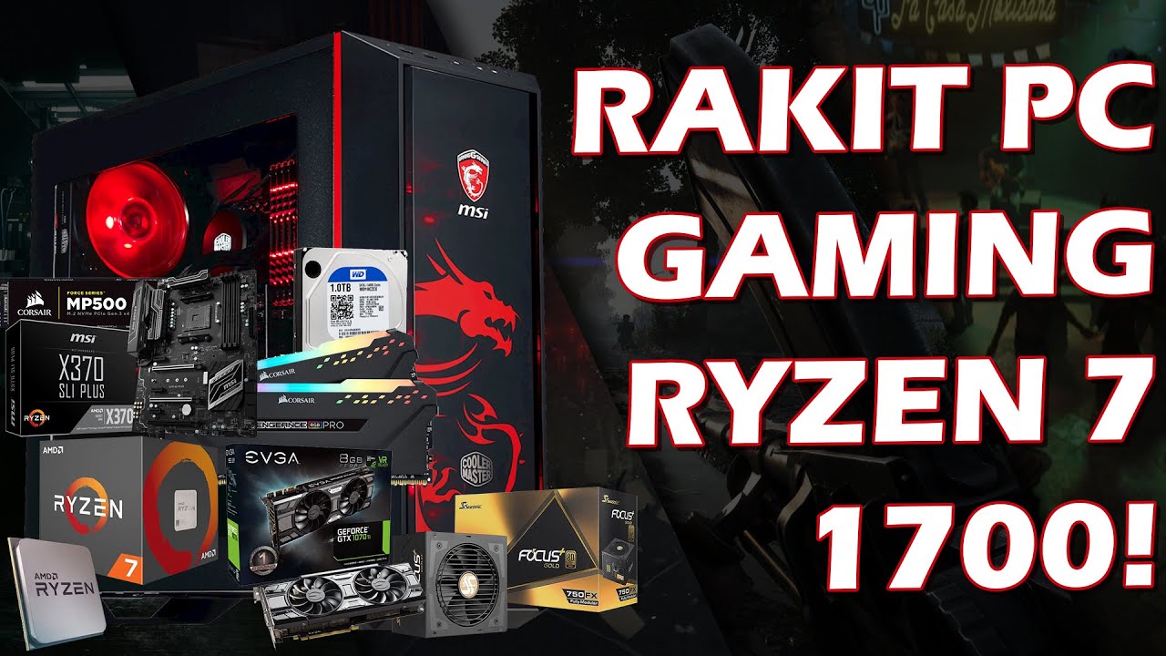 Rakit PC Gaming Mahal High End Budget 22 Juta Dengan AMD Ryzen 7 1700 ...