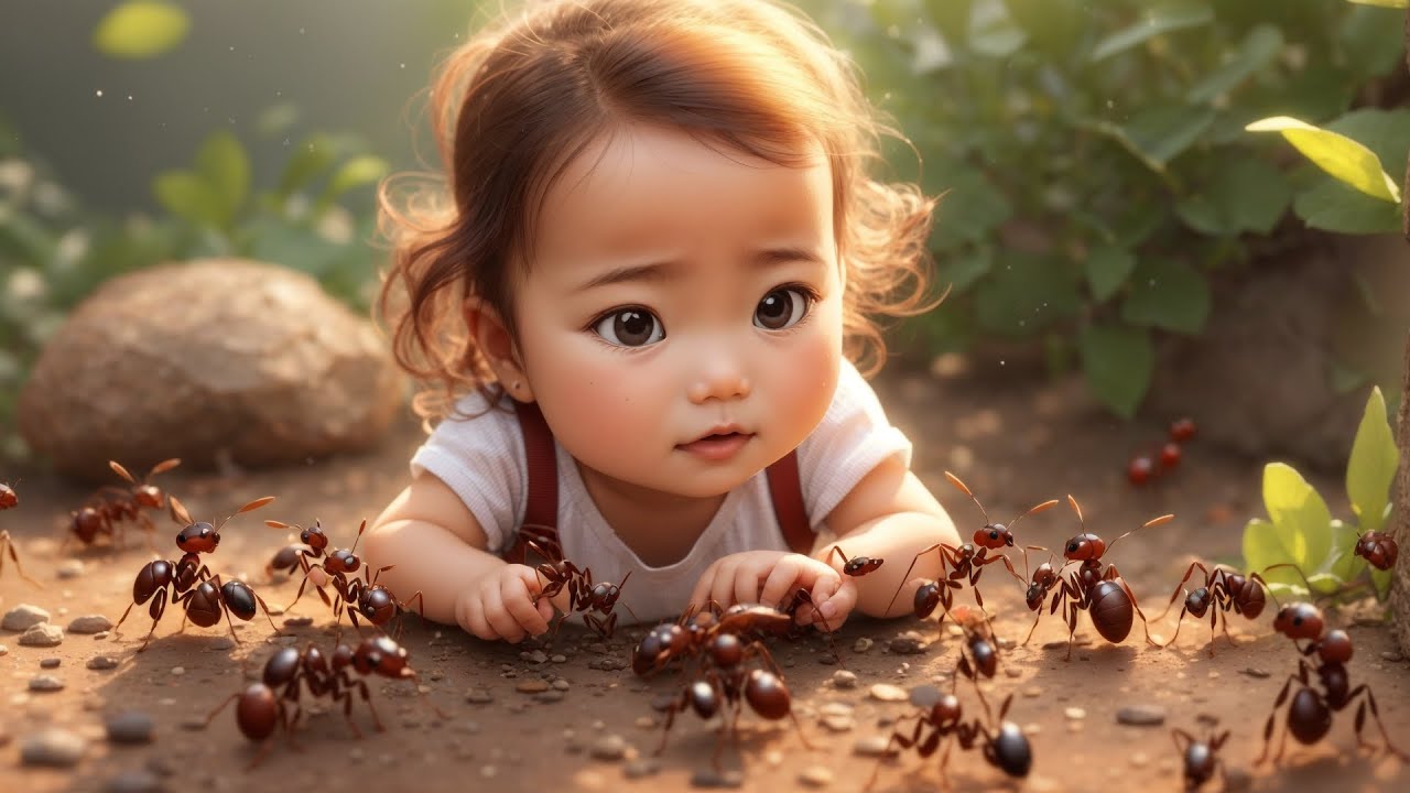 Busy Ants- story for kids - Fun and Learn - YouTube