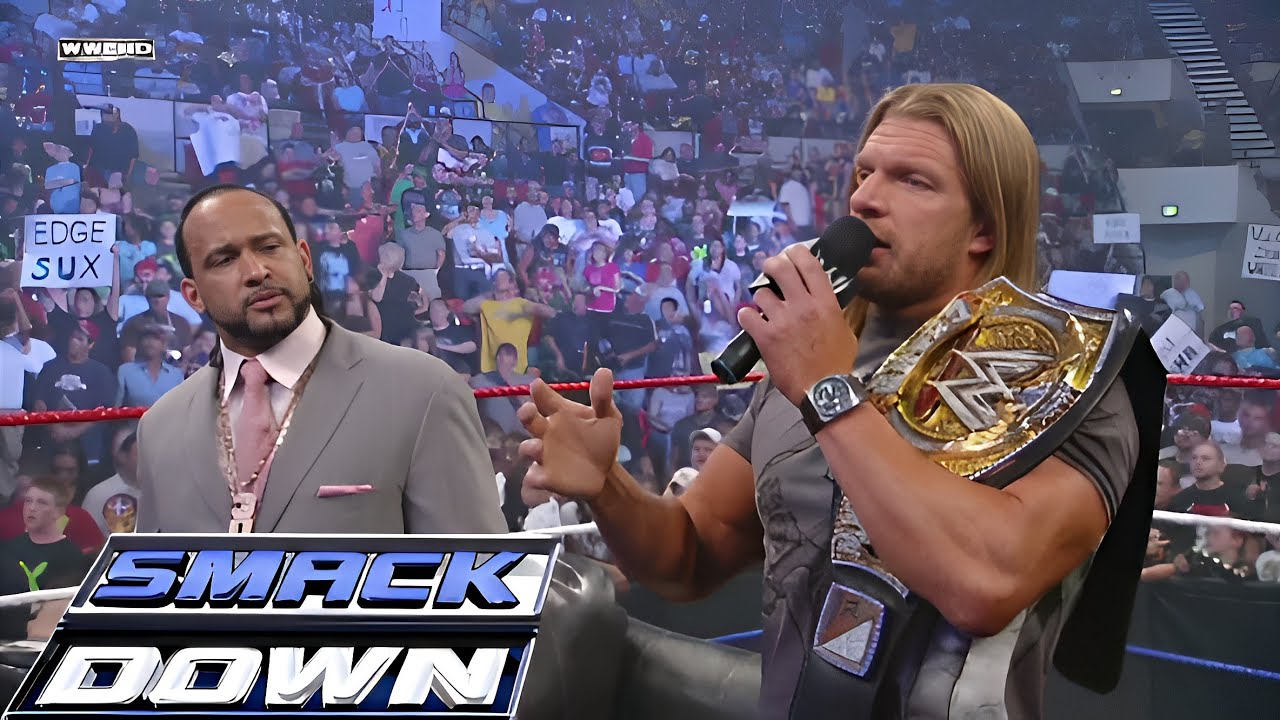 Triple H Is The Special Guest On The VIP Lounge Pt.2 SMACKDOWN! Jul 04 ...