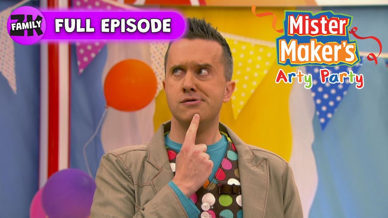 Mister Makers Arty Party S1 EP09 - Blue - Full Episode | ZeeKay Family - YouTube