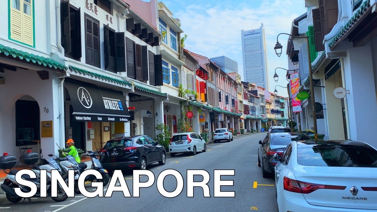 Singapore Downtown Walking Tour at Daytime 4K🇸🇬 - YouTube