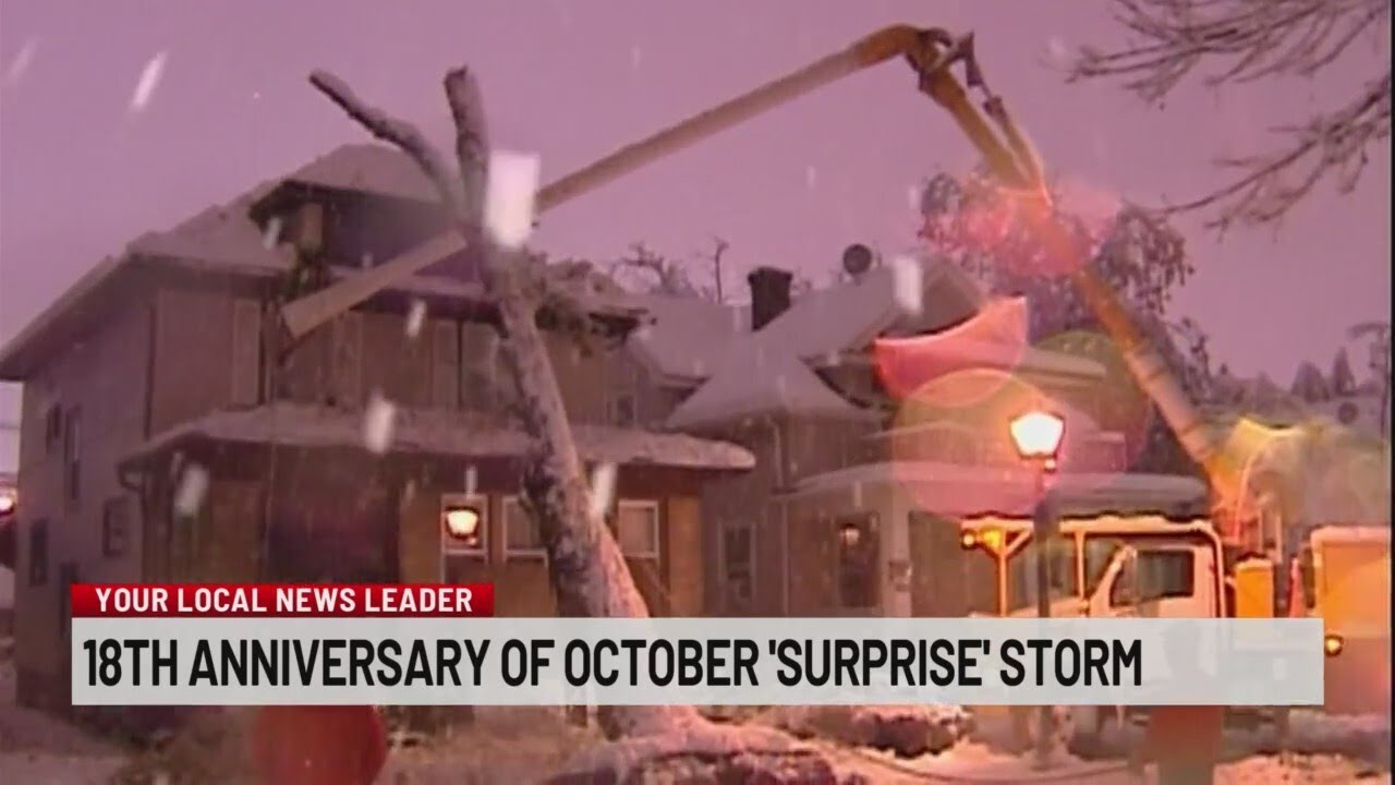 18 years ago: Remembering the October Surprise Storm - YouTube