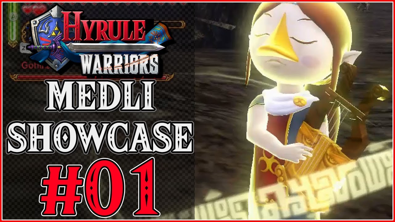 MEDLI RITO HARP MOVESET AND SPECIALS SHOWCASE! Hyrule Warrior Legends ...
