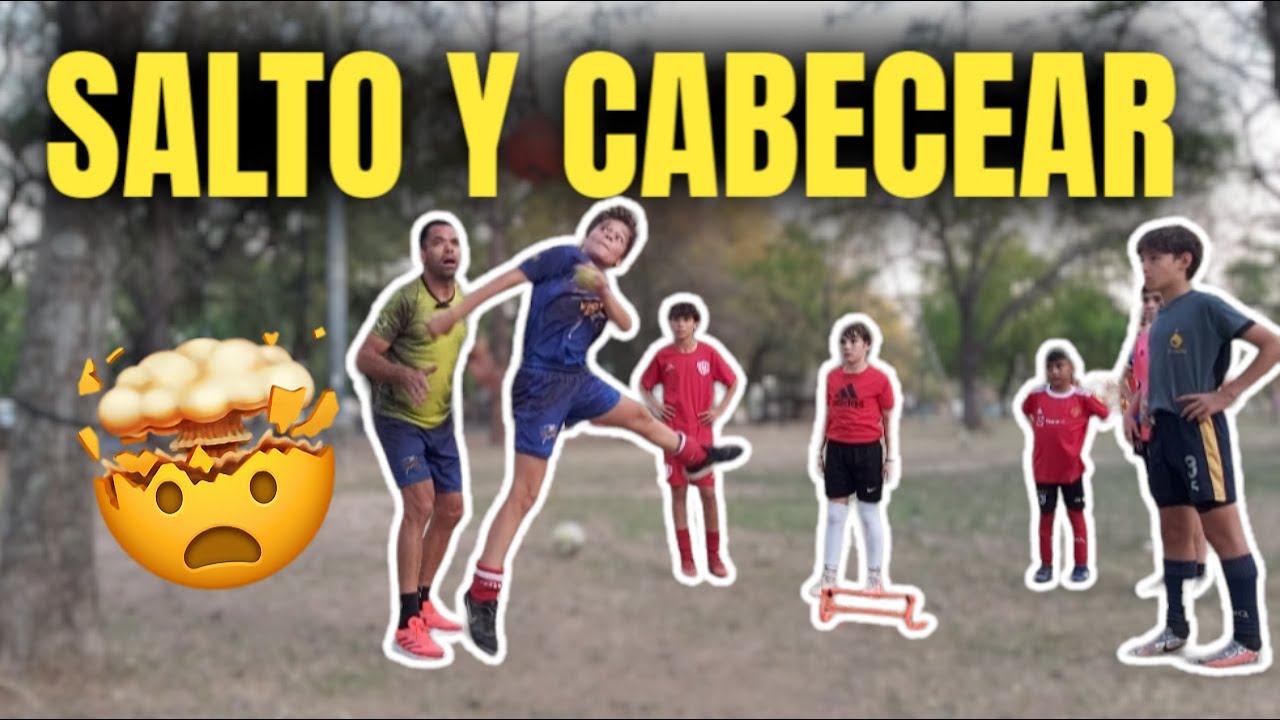 Como saltar a cabecear / El mejor método ⚽️ - YouTube