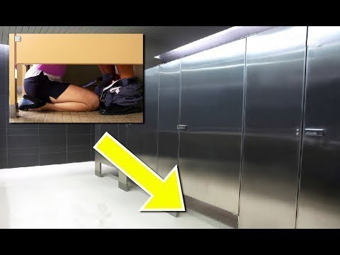 Umumi Tuvaletlerin Kapılarının Altında ve Üstünde Neden Boşluk Var?