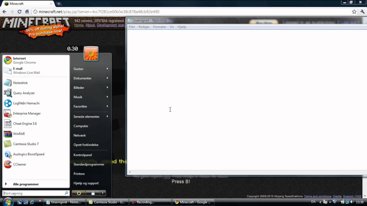 Minecraft how to join a multi player server Free - YouTube