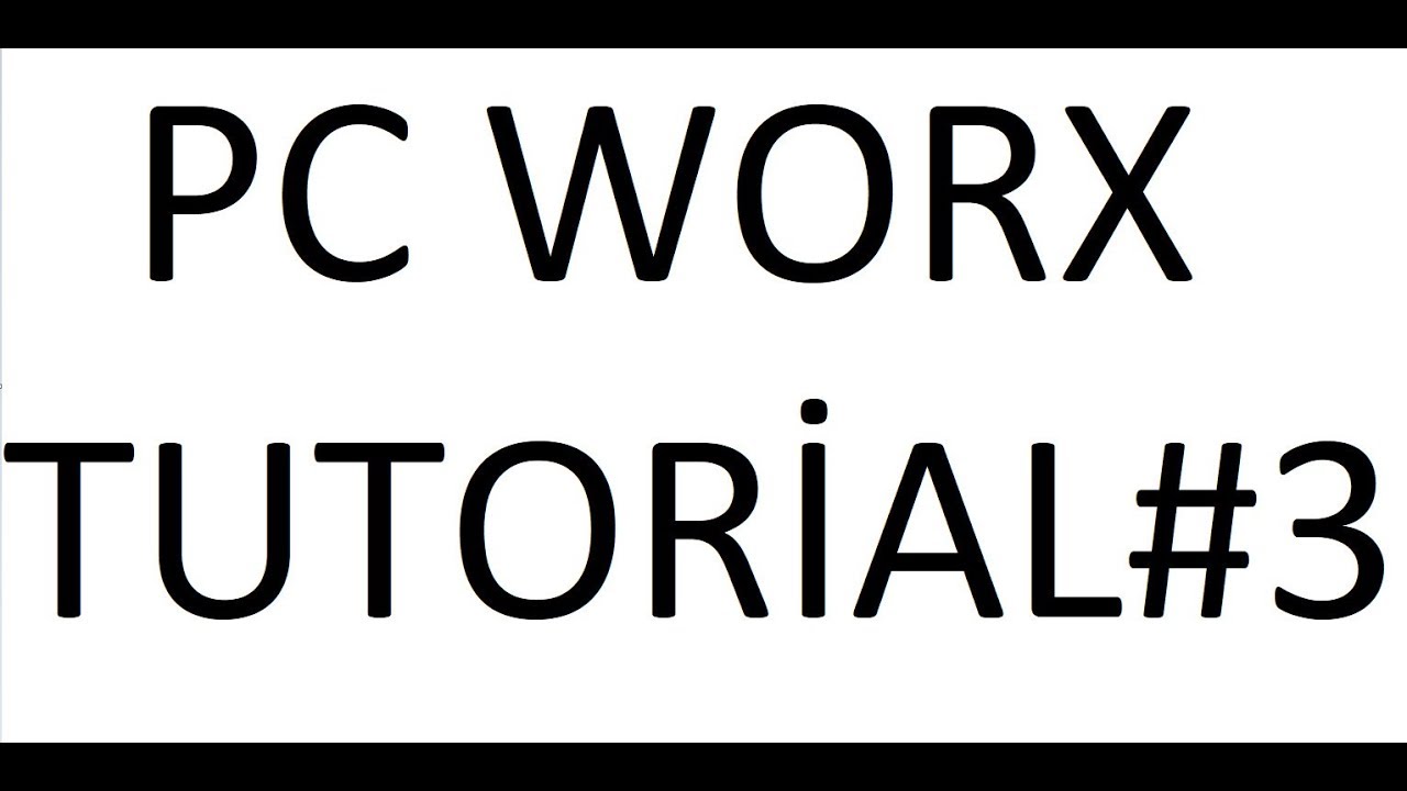 PC Worx Tutorial#3/Create a virtual PLC on PC Worx/Phoenix Contact ...