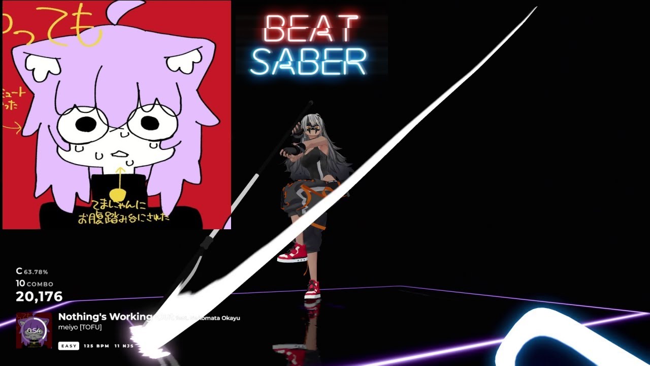 [ビートセイバー]Nothing's Working Out(なにやってもうまくいかない)/ meiyo[Beat Saber] - YouTube