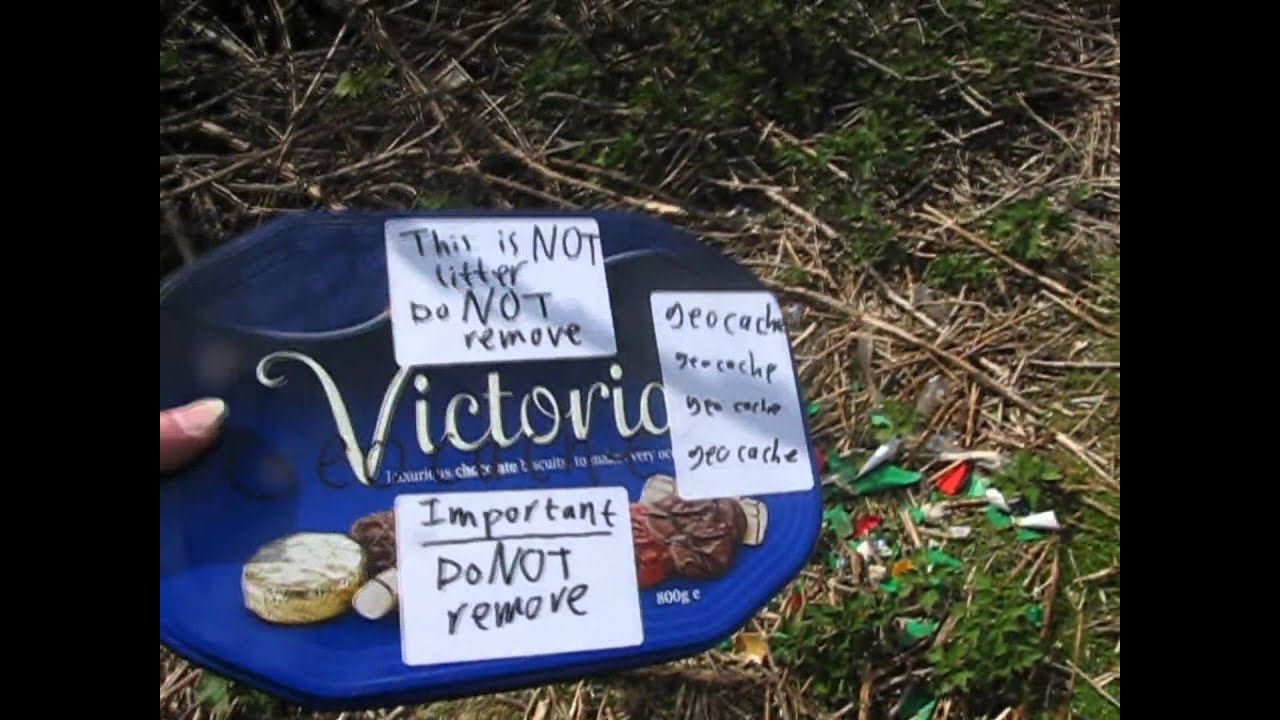 Find my geocache - £10 cash prize! - YouTube