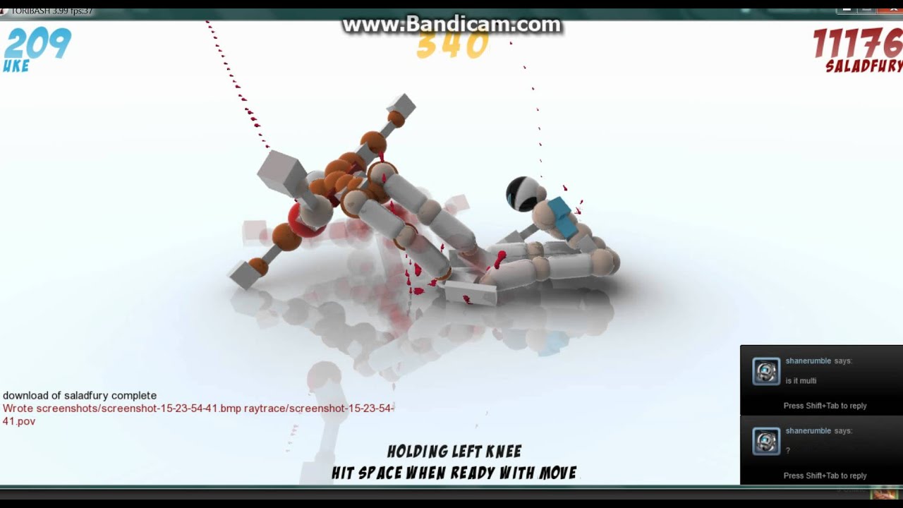 Toribash arm kick tut in description - YouTube