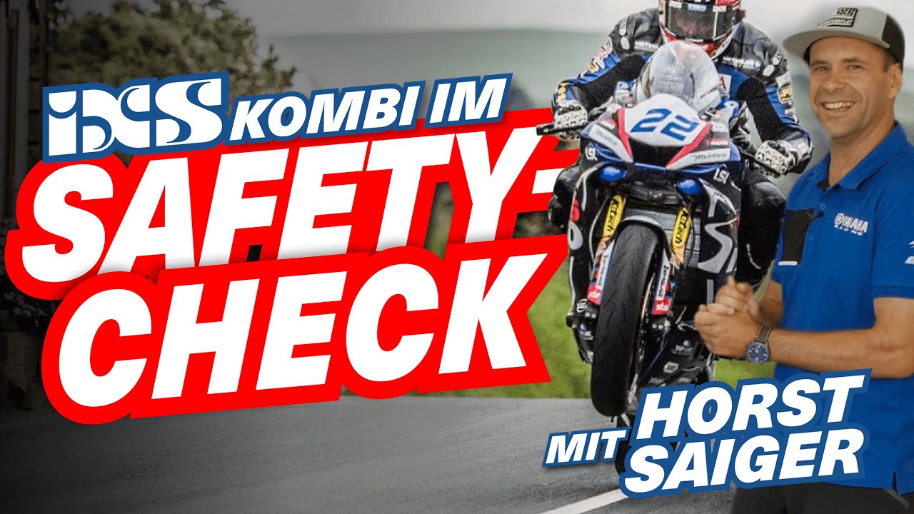 Horst Saiger stellt die iXS Motorradkombi RS-800 2.0 vor - YouTube