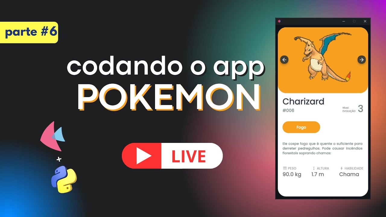 Live coding - codando o app Pokemon - Parte 6 - YouTube