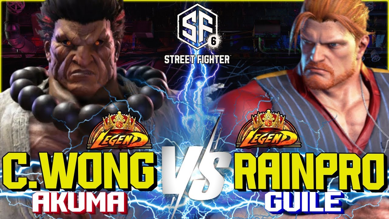 SF6 ChrisWong (Akuma) Vs Rainpro (Guile) SF6 High Level Gameplay - YouTube