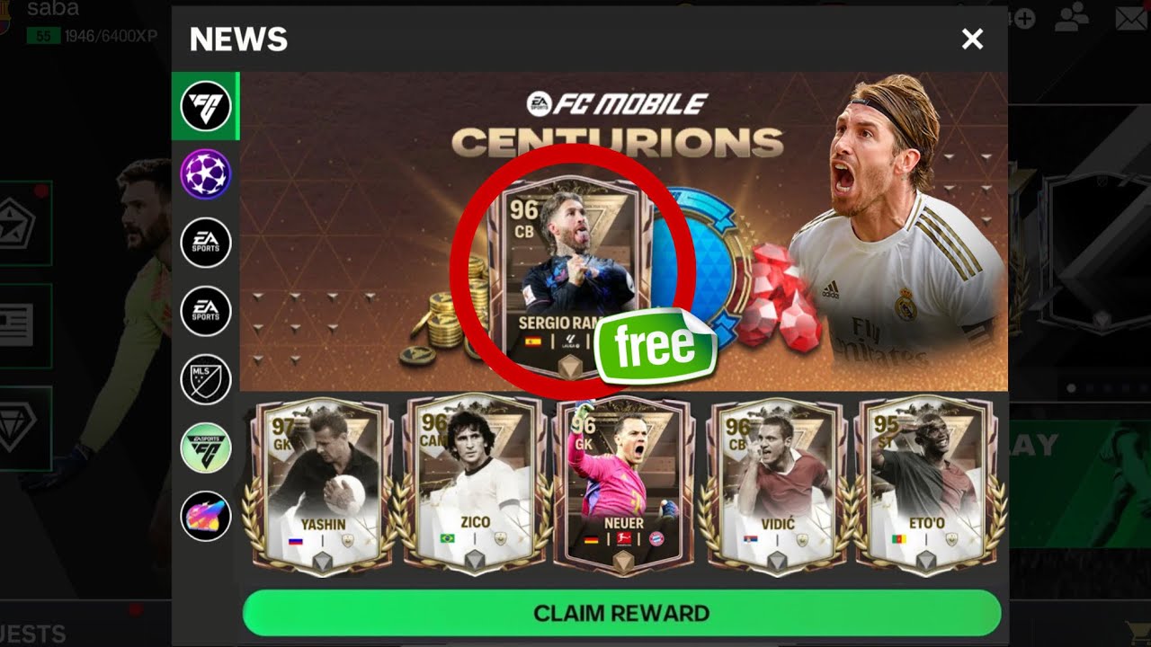 FREE GIFT PACKAGE! FREE CENTURIONS PLAYERS AND ICONS FOR EVERYONE! FC ...