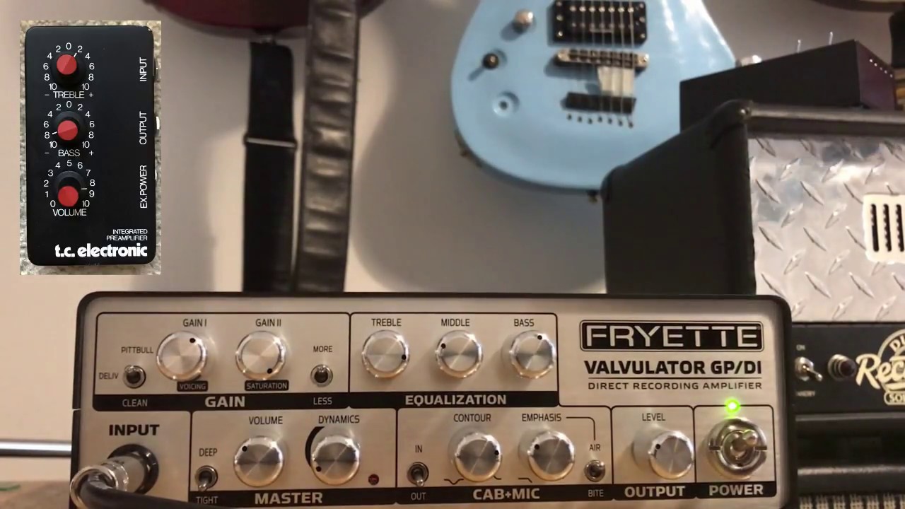 Fryette GP/DI - Internal 1 Watt Poweramp - Rock and Metal - YouTube