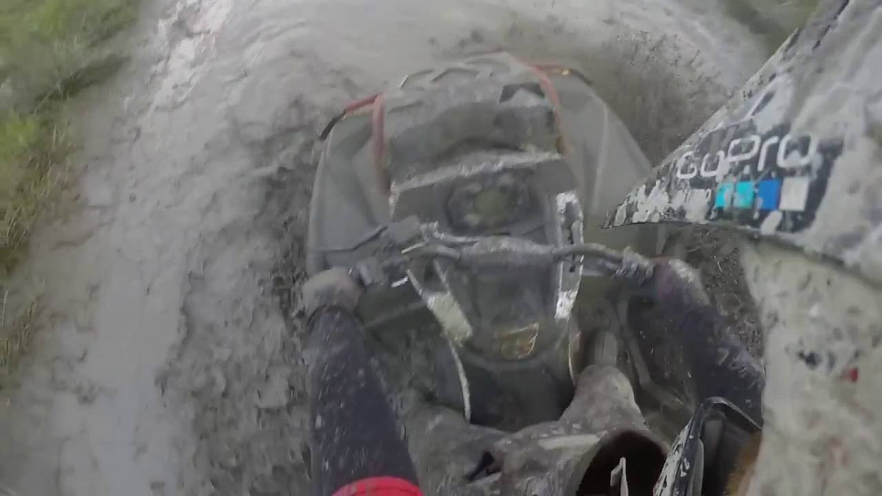 Tying to find MUD!!! (2016 outlander 850 XMR) - YouTube