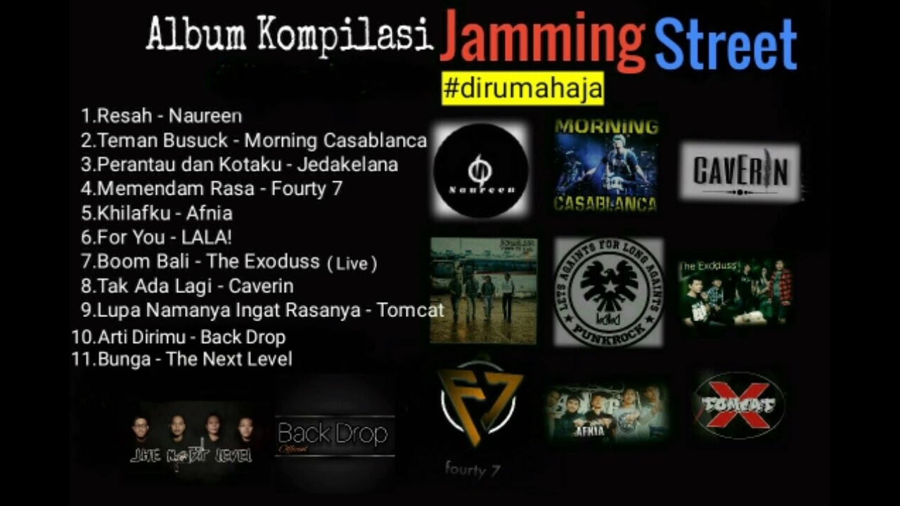 Album kompilasi Indie Jamming Street. #AllGenre #Vol.1 #dirumahaja ...