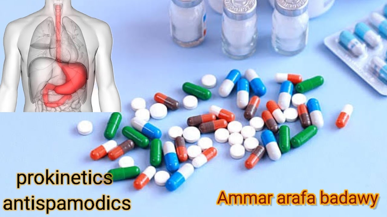 prokinetics & antispasmodic drugs - YouTube