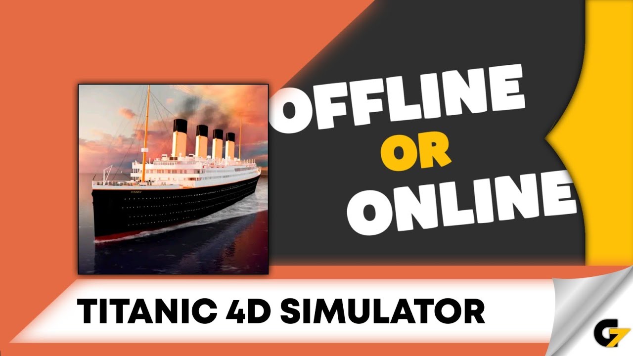 Titanic 4D Simulator game offline or online ? - YouTube